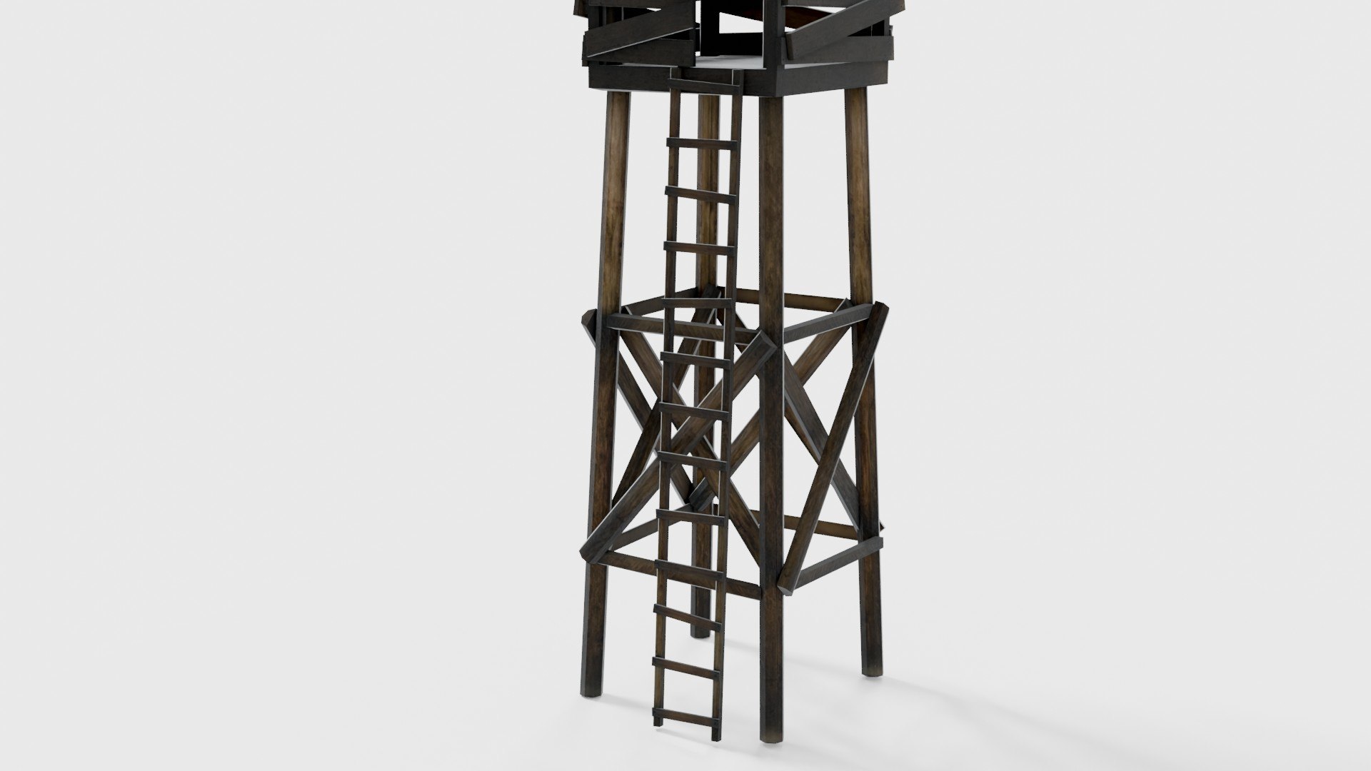 modelo 3d Military Tower - TurboSquid 2086571