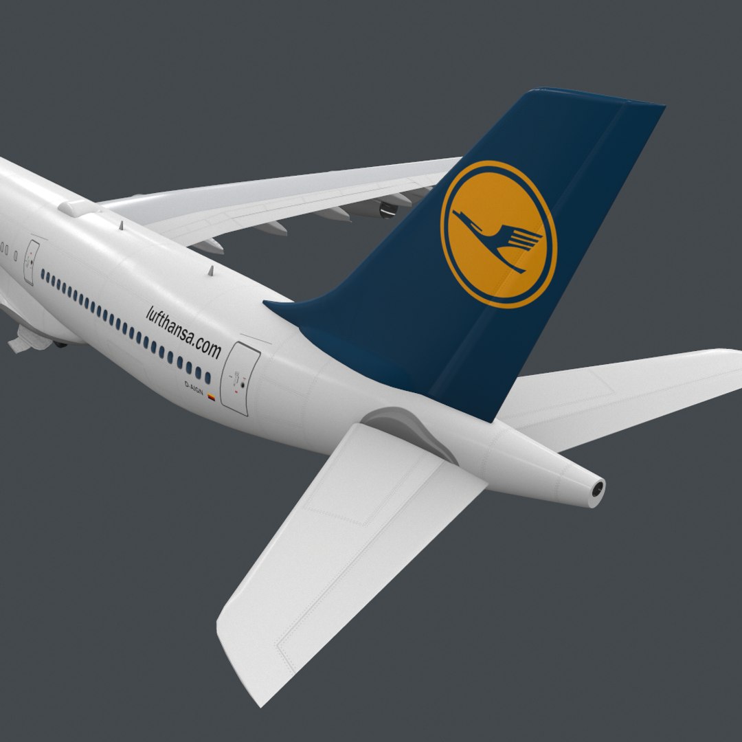Real-time A343-300 Pbr 3D Model - TurboSquid 1405003