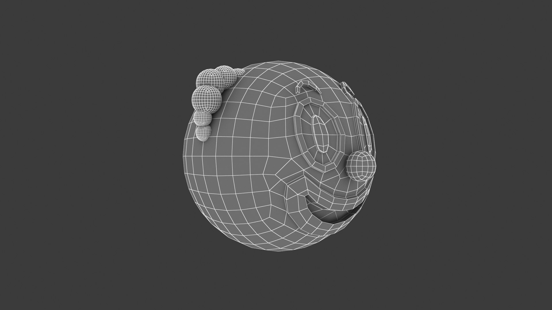 Apple Clown Face 3D Model - TurboSquid 1871617