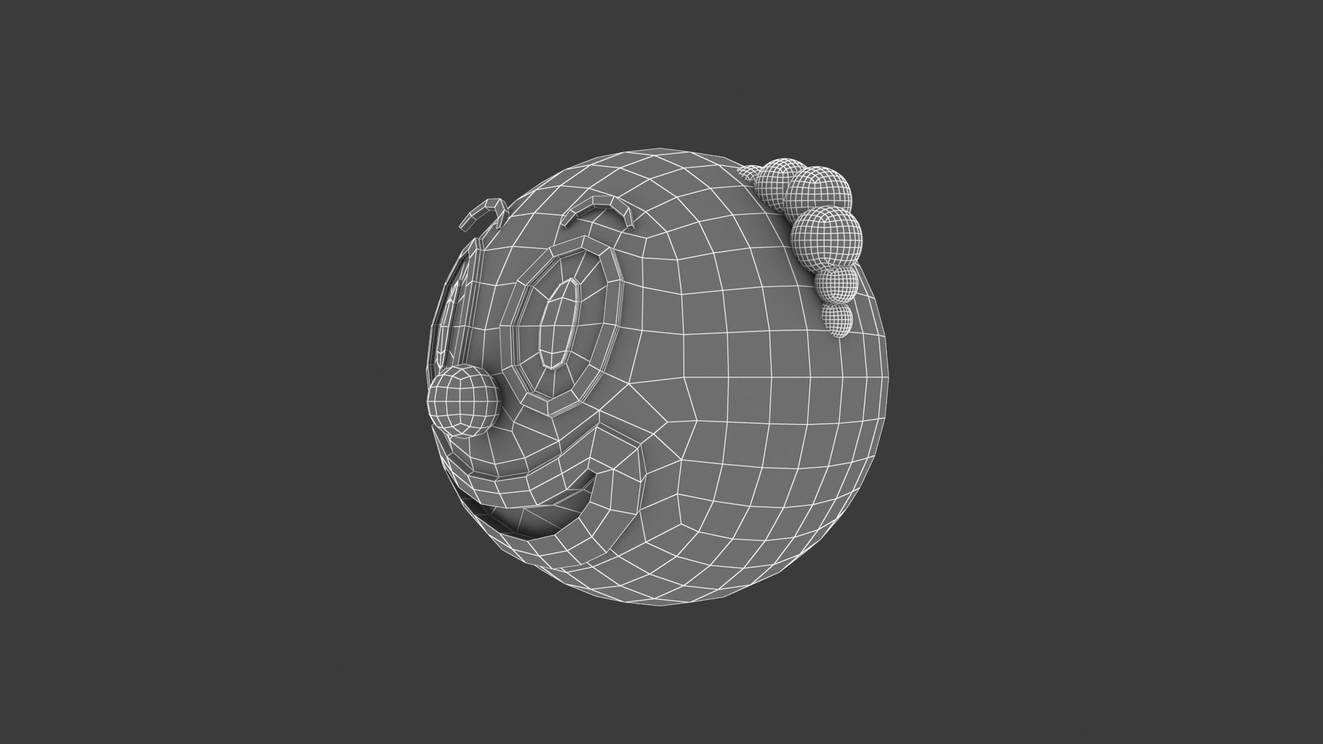 Apple Clown Face 3D Model - TurboSquid 1871617