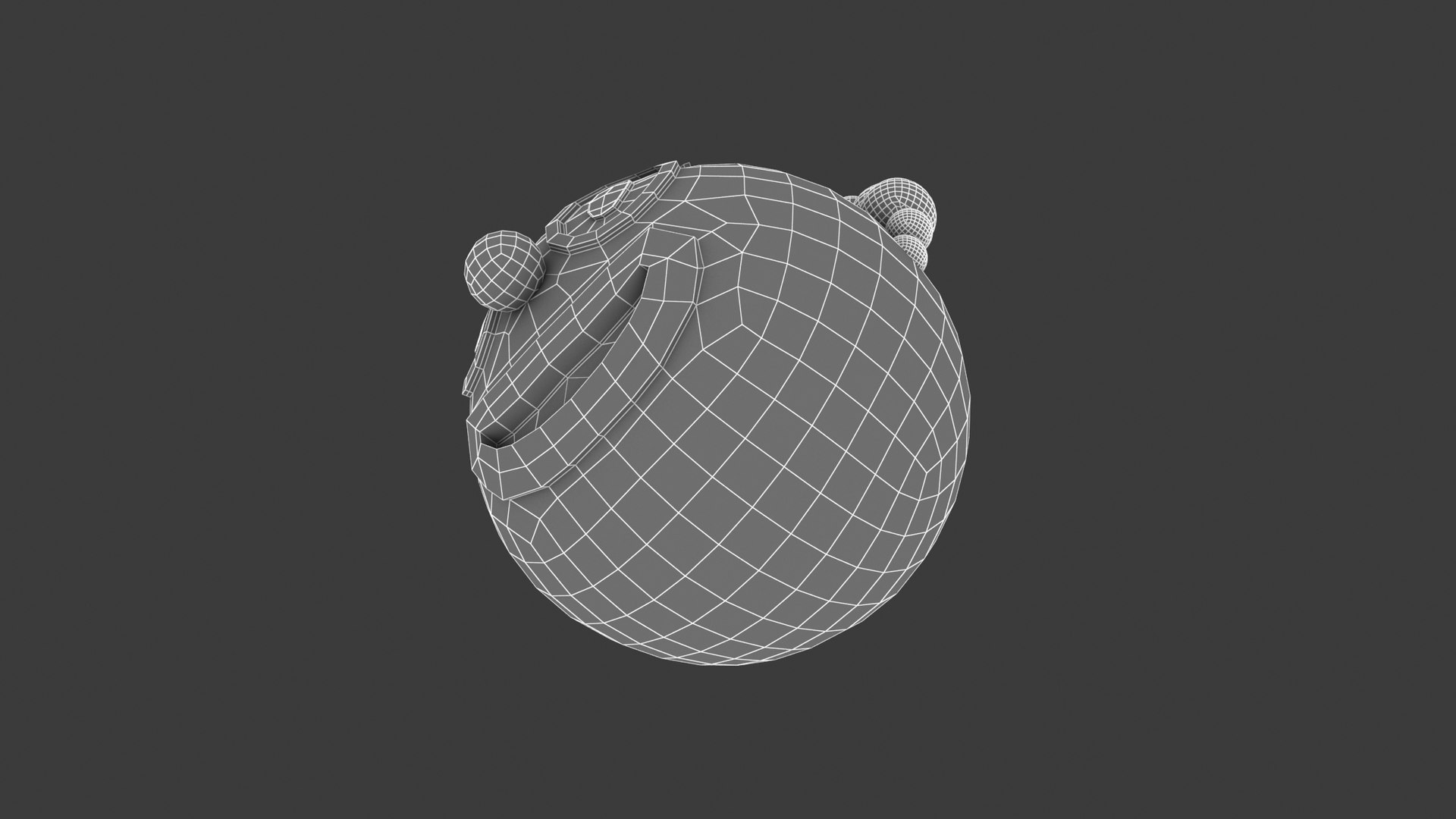 Apple Clown Face 3D Model - TurboSquid 1871617