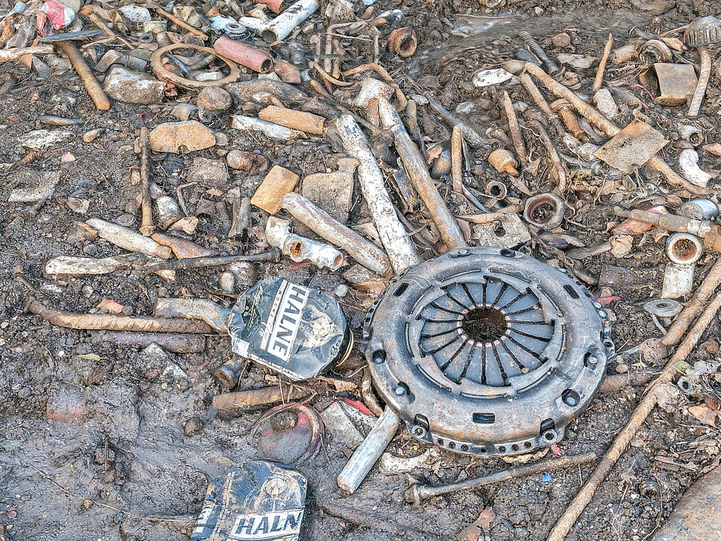 3D Industrial Debris Ground - TurboSquid 2284363