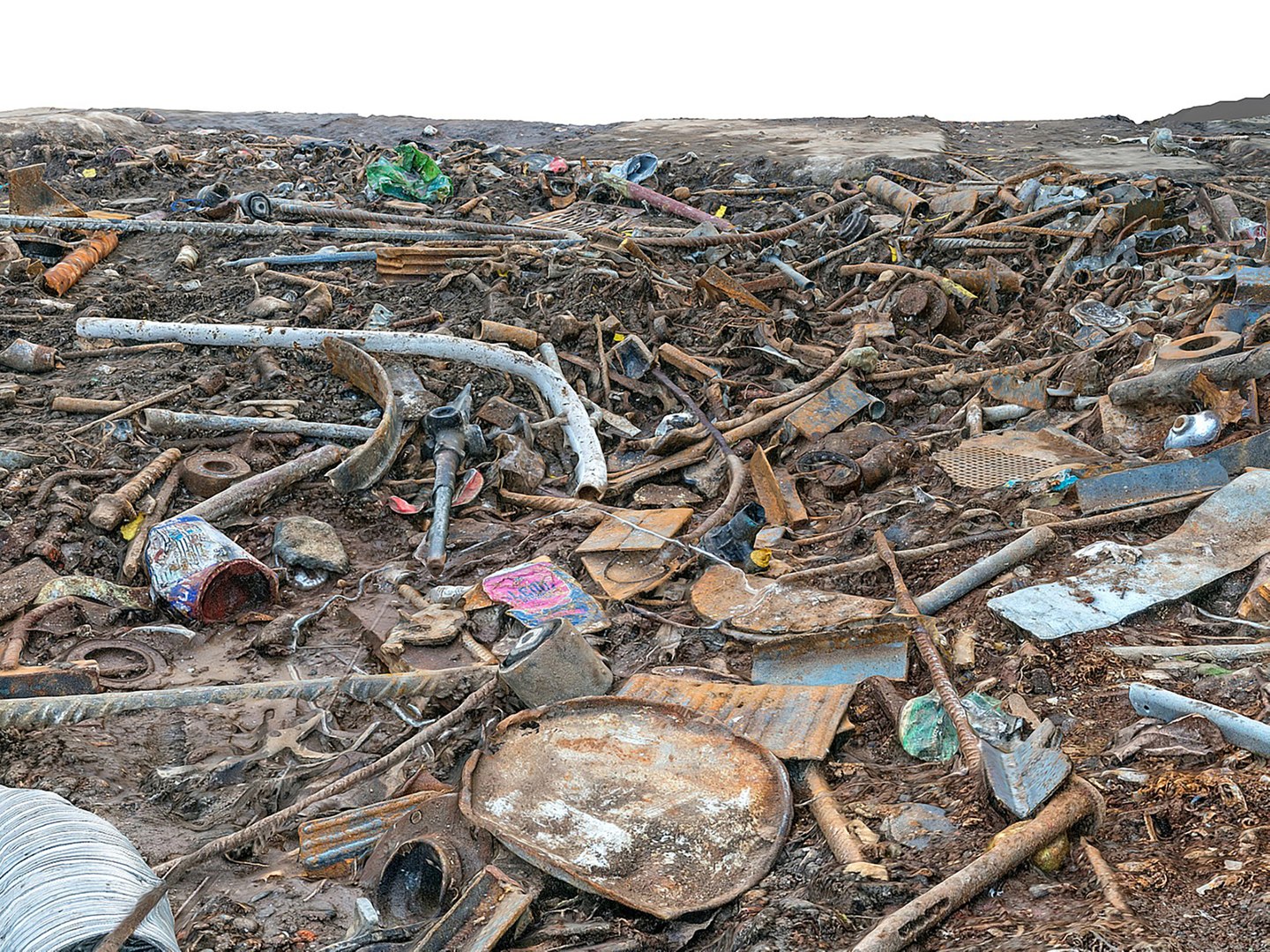 3D Industrial Debris Ground - TurboSquid 2284363