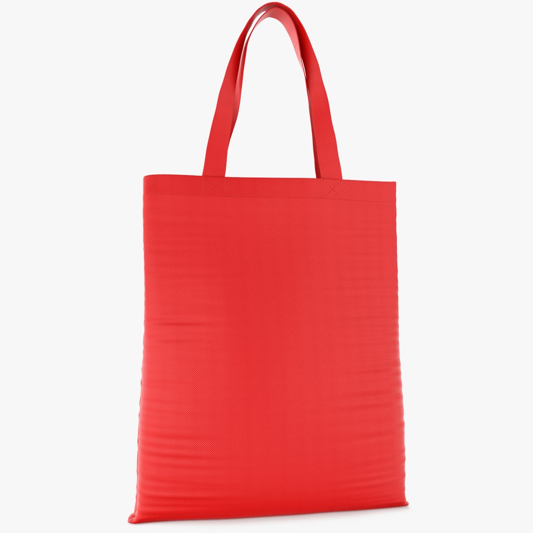 3D Non Woven Tote Bag Animated - TurboSquid 2218651