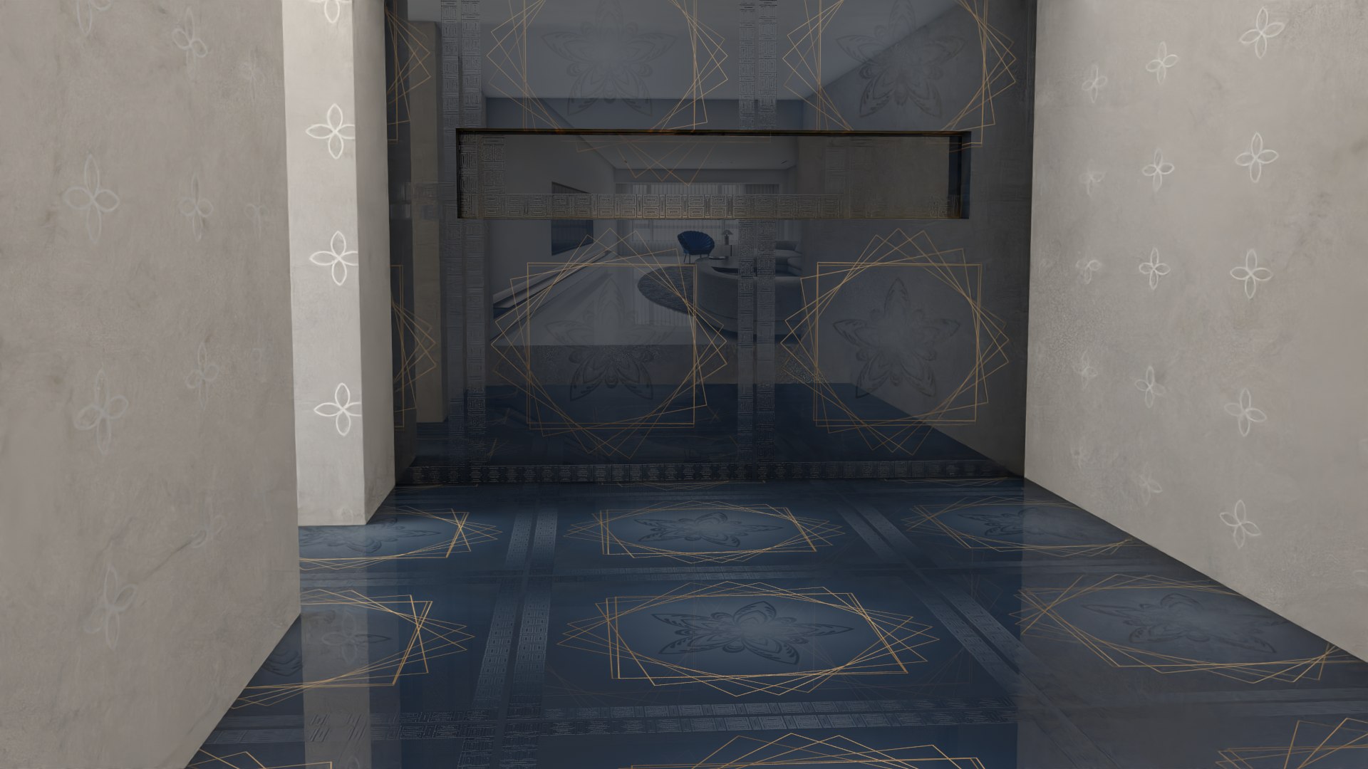 3D Model Texture PBR 8K Floor Tiles C4D Physical Render 0080 ...