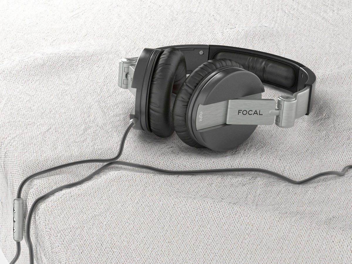 Focal spirit headphones 3D model - TurboSquid 1224650