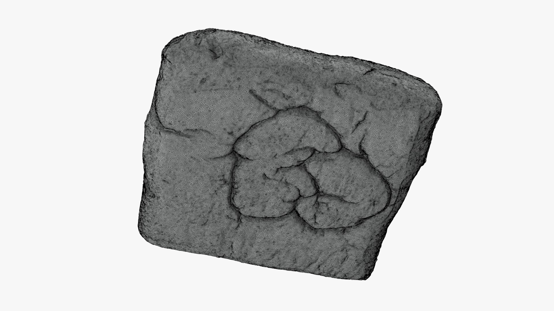 Bread Square For 3D Print 3D Model - TurboSquid 2322507