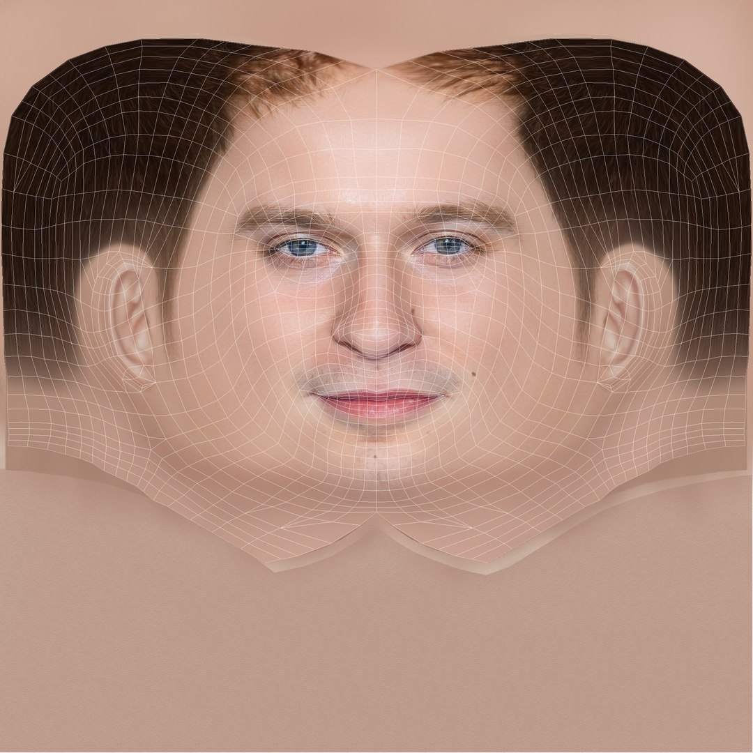 3D Fred Hechinger Head - Low Poly Head For Game Model - TurboSquid 2298461