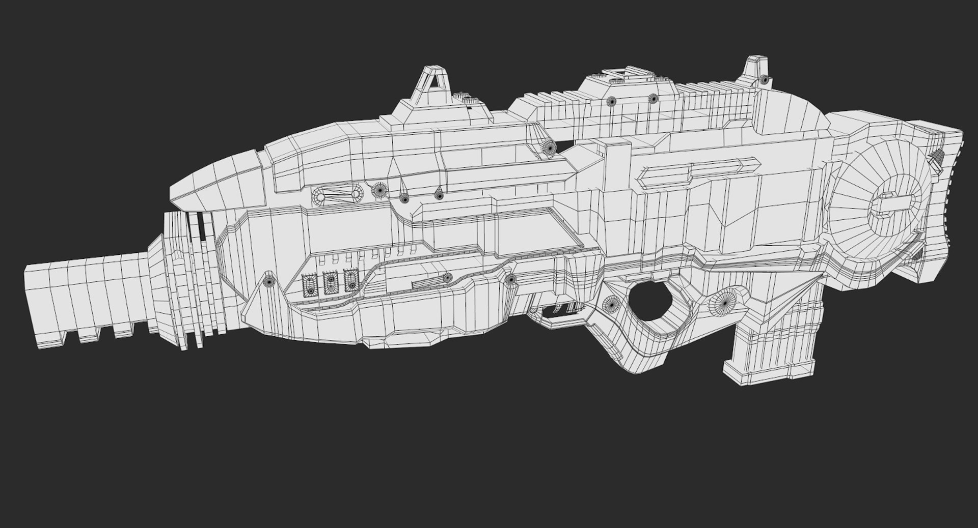3D Sci-fi Heavy Model - TurboSquid 1386064