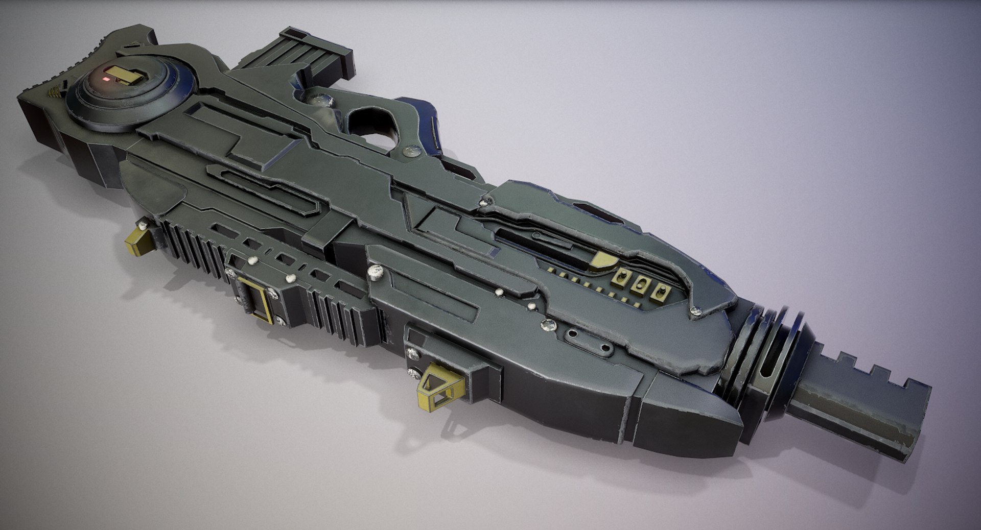 3D Sci-fi Heavy Model - TurboSquid 1386064