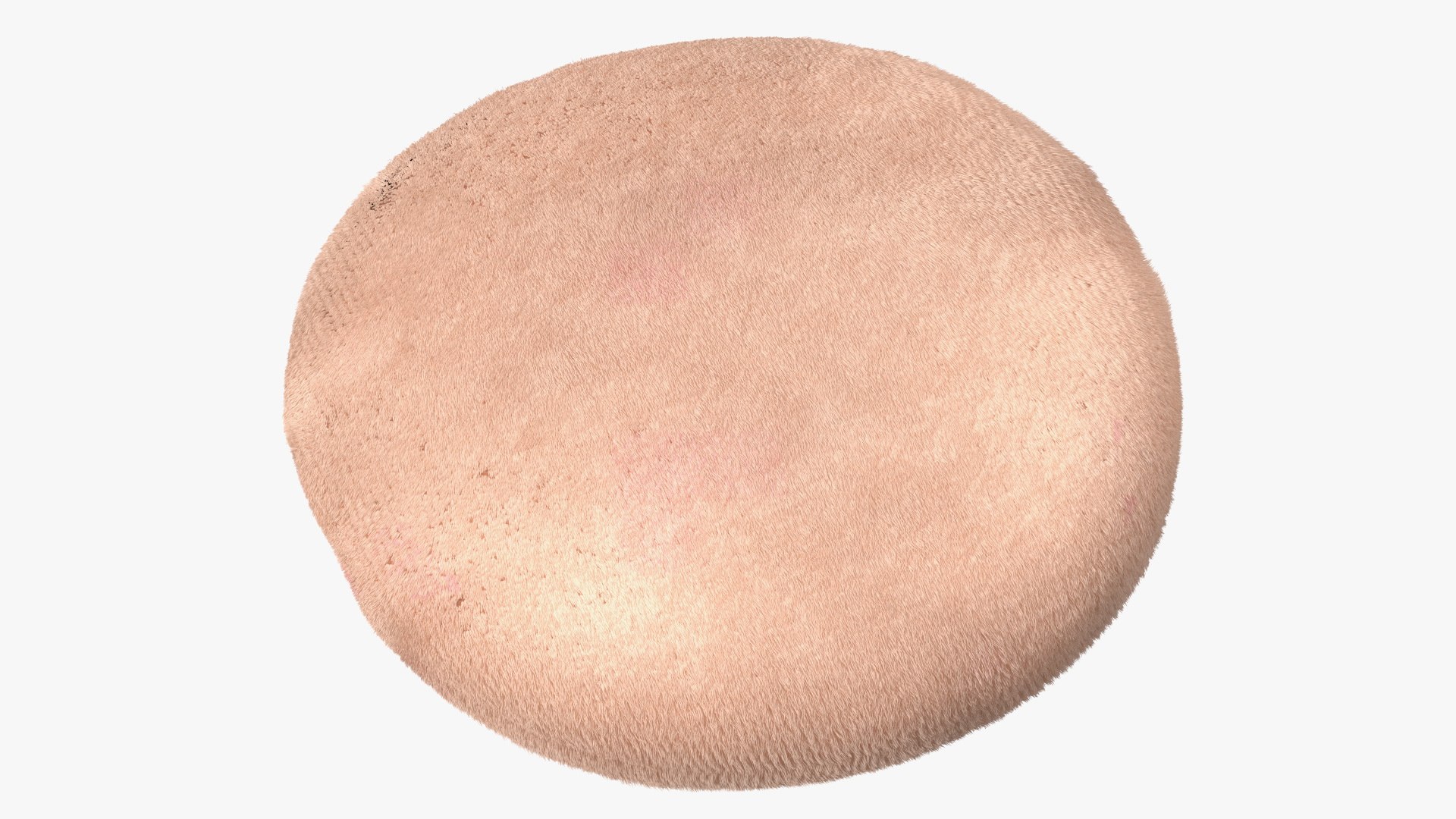 Round Powder Puff With Strap Fur 3D Model - TurboSquid 1832895