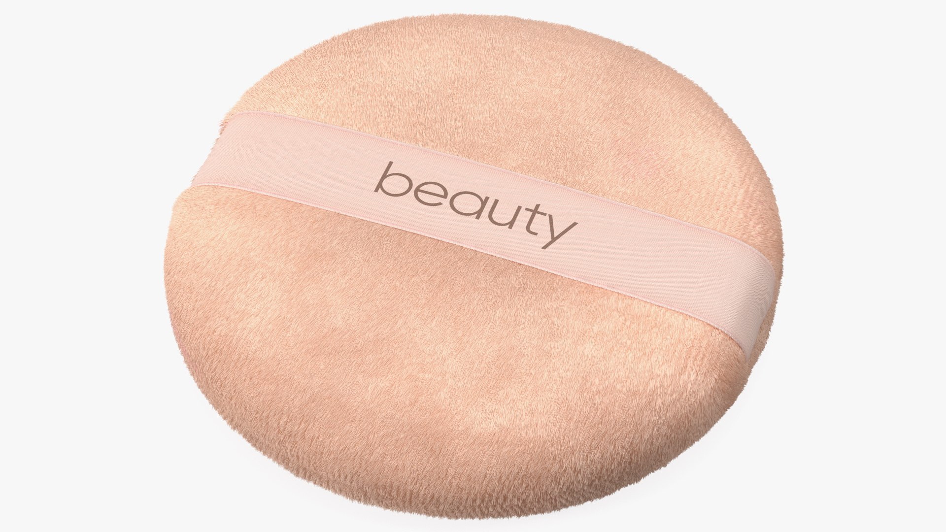 Round Powder Puff With Strap Fur 3D Model - TurboSquid 1832895