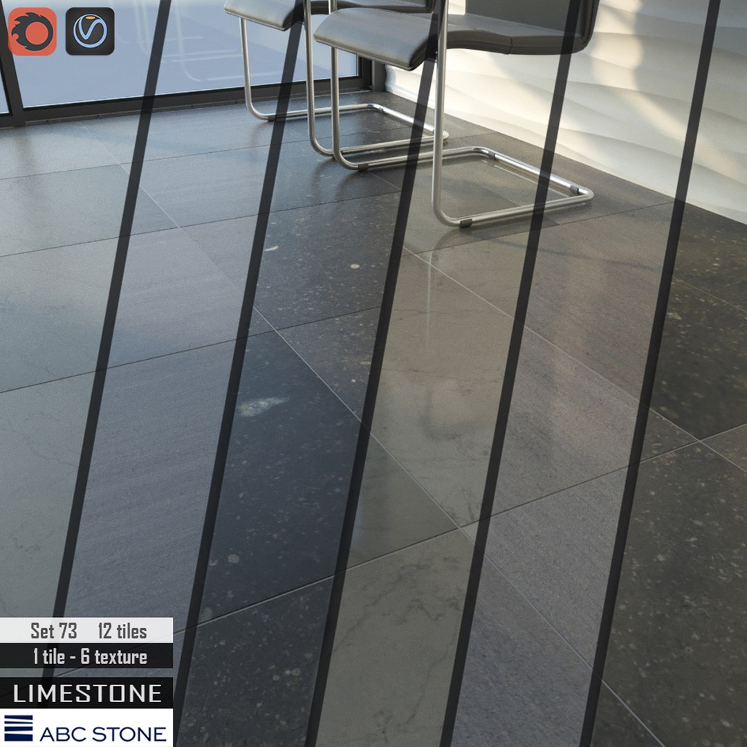 3D Tile Abc Stone Set Model - TurboSquid 1168945