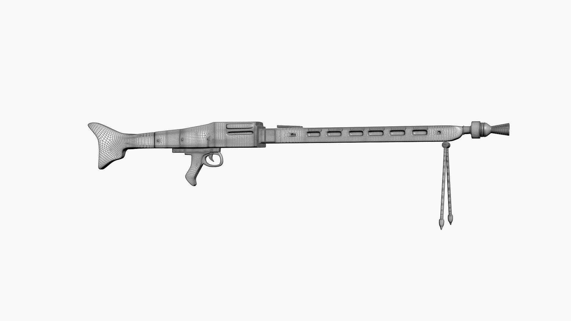 3D Machinegun - TurboSquid 2257466