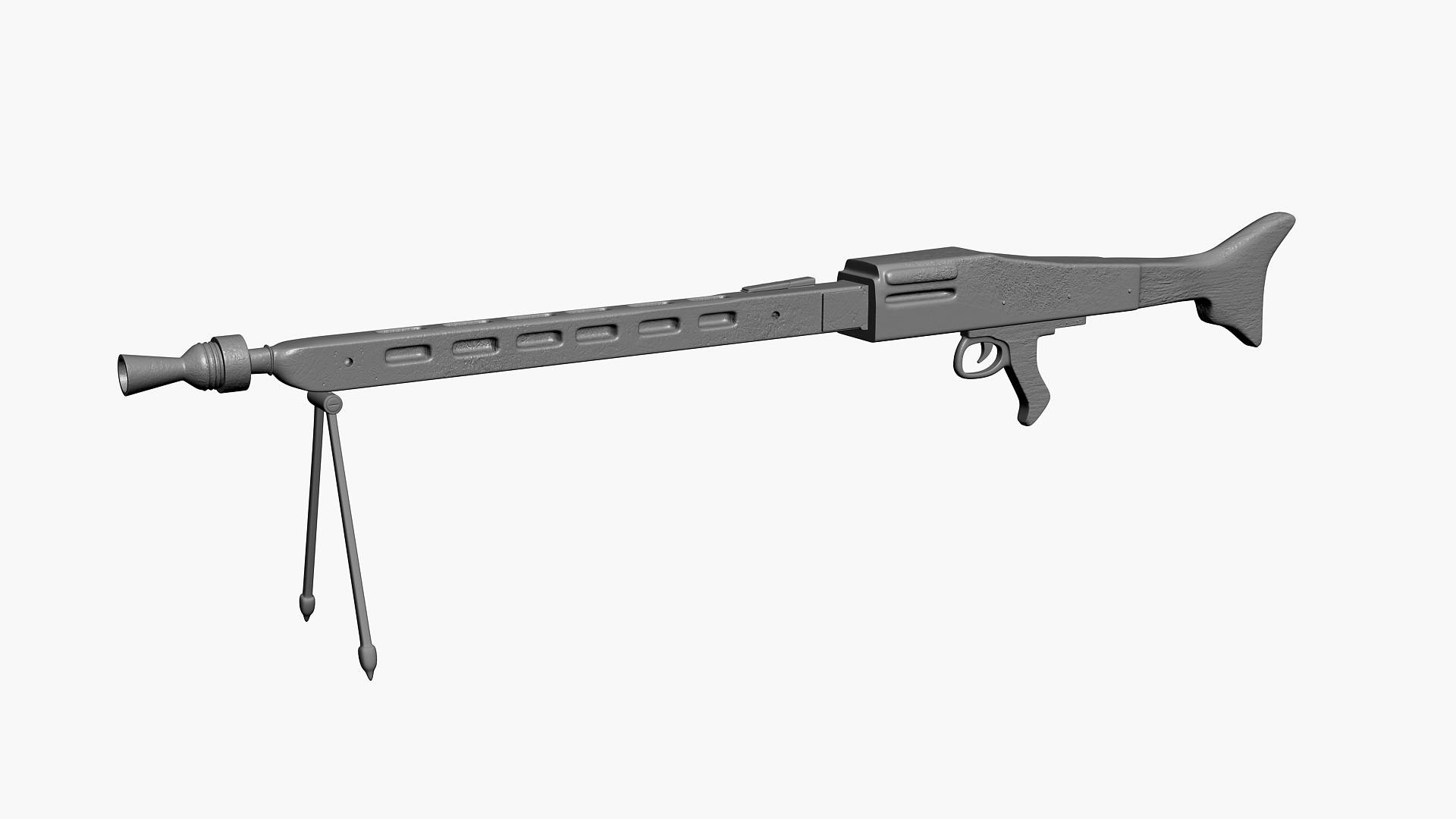 3D Machinegun - TurboSquid 2257466