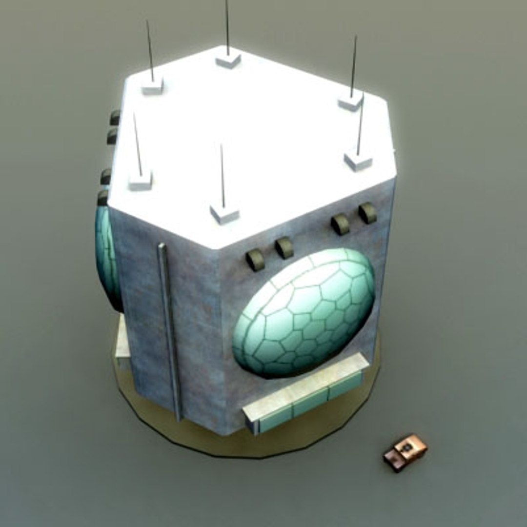 Fps-05 Radar 3d Model
