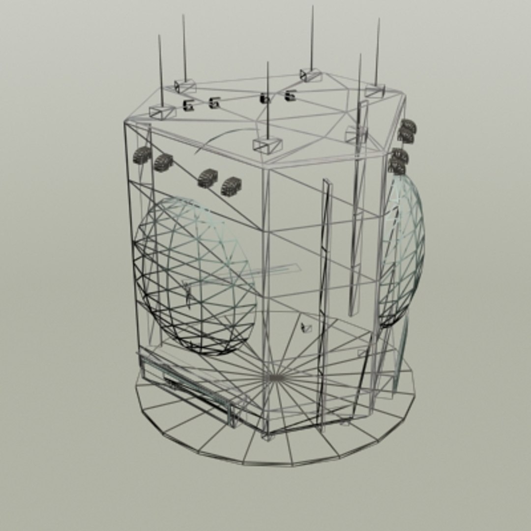 Fps-05 Radar 3d Model