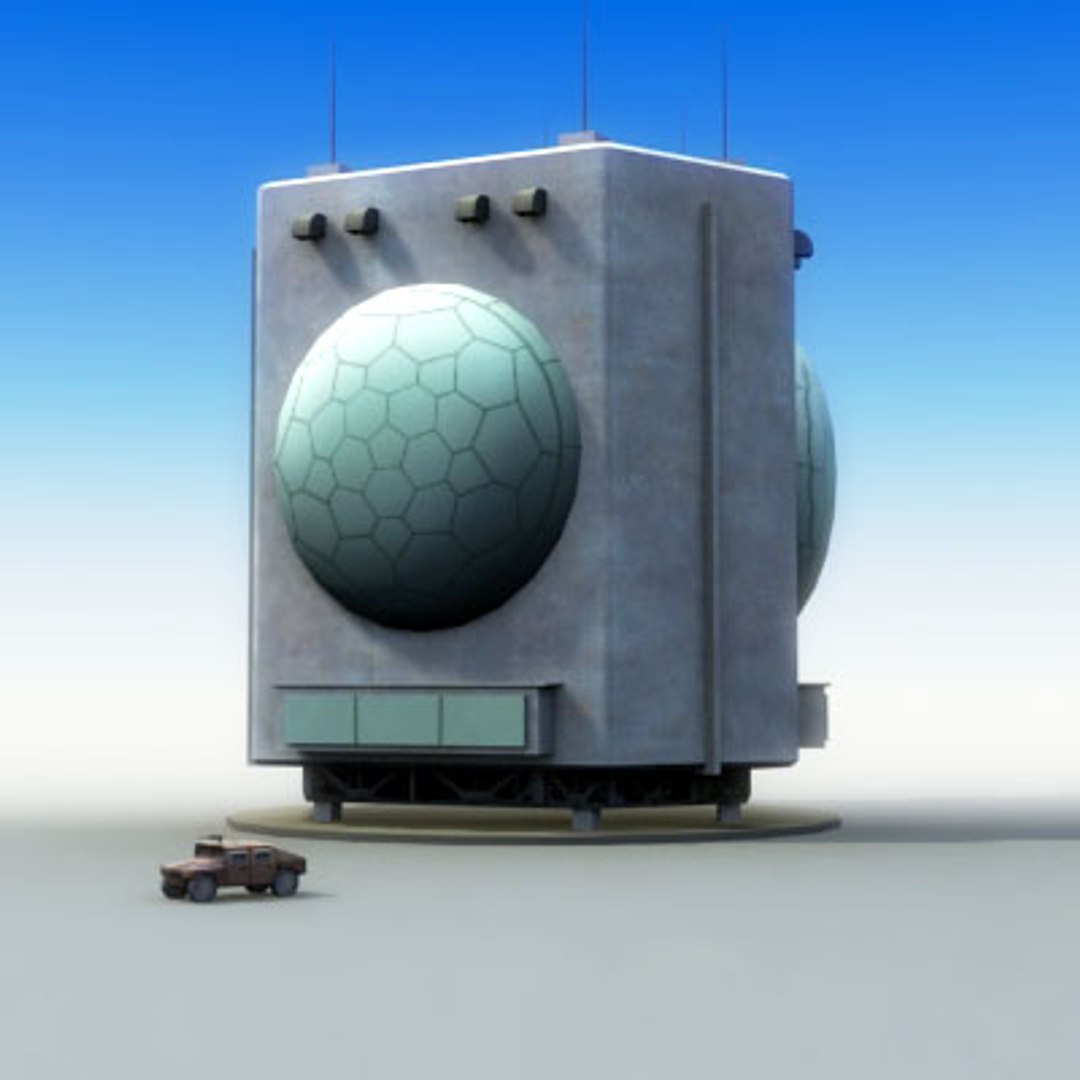 Fps-05 Radar 3d Model