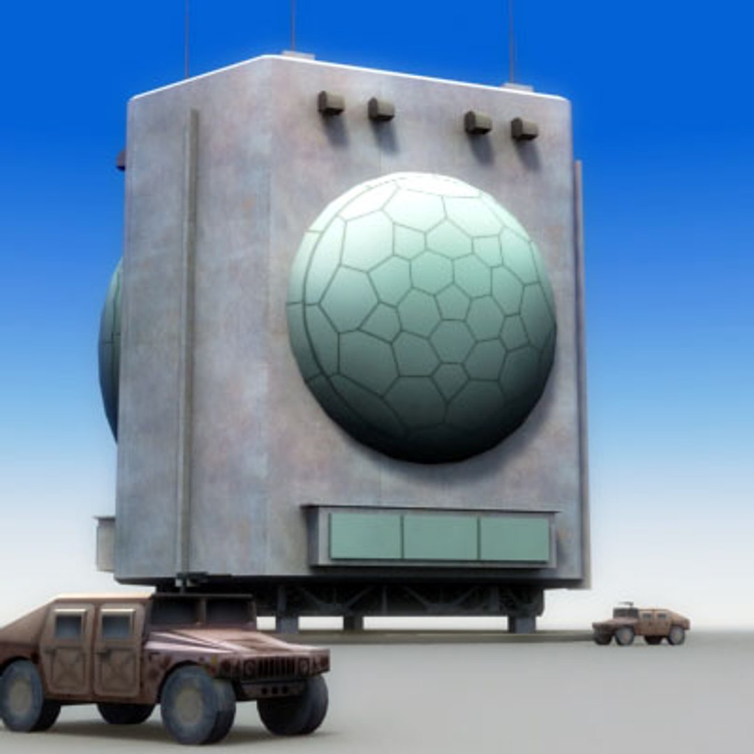 Fps-05 Radar 3d Model