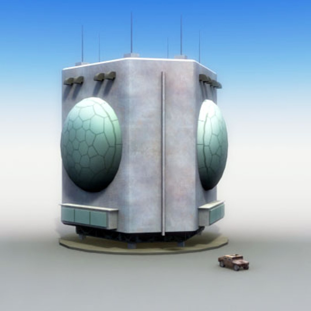 Fps-05 Radar 3d Model