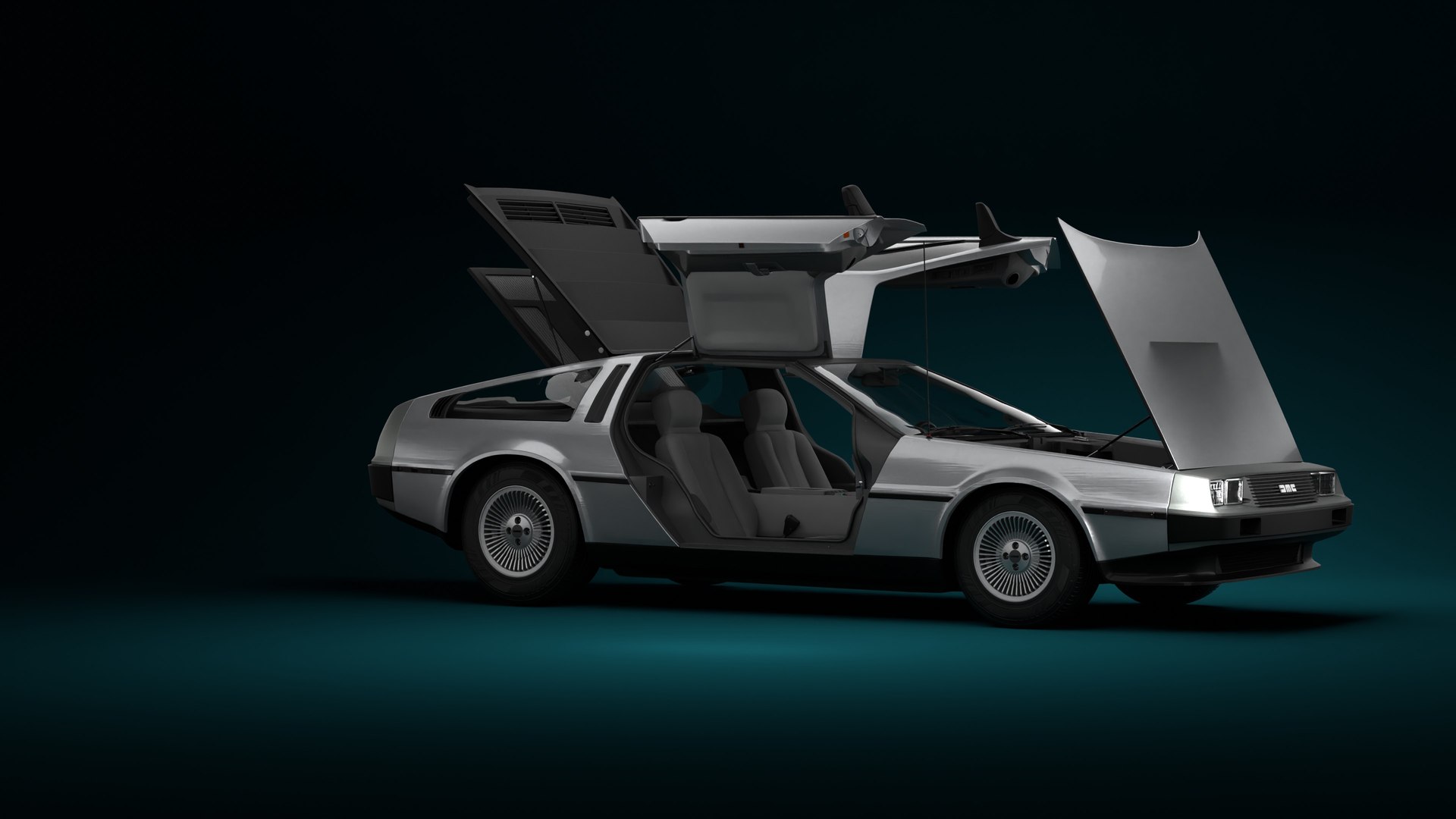 3D DeLorean DMC-12 model 3D model - TurboSquid 2070623