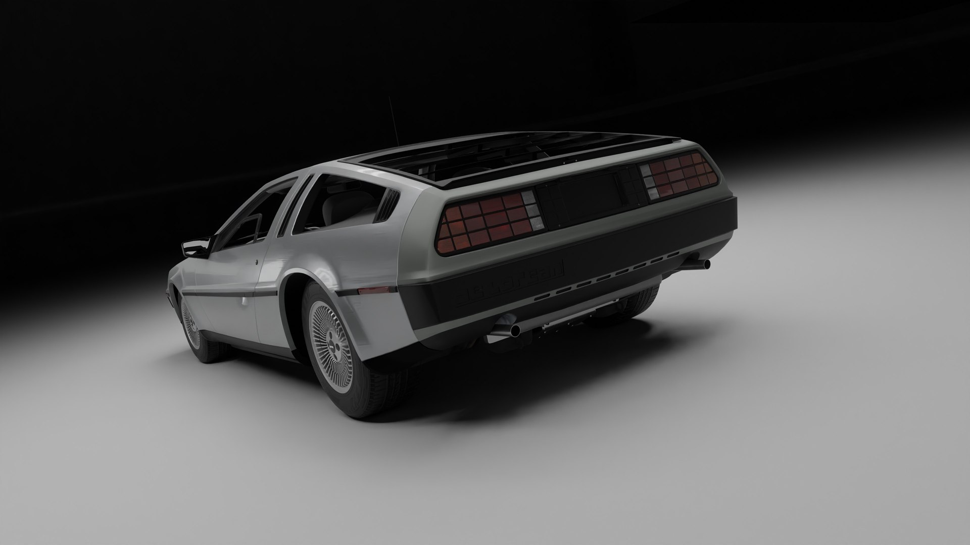 DeLorean DMC-12 3D Model - TurboSquid 2070623