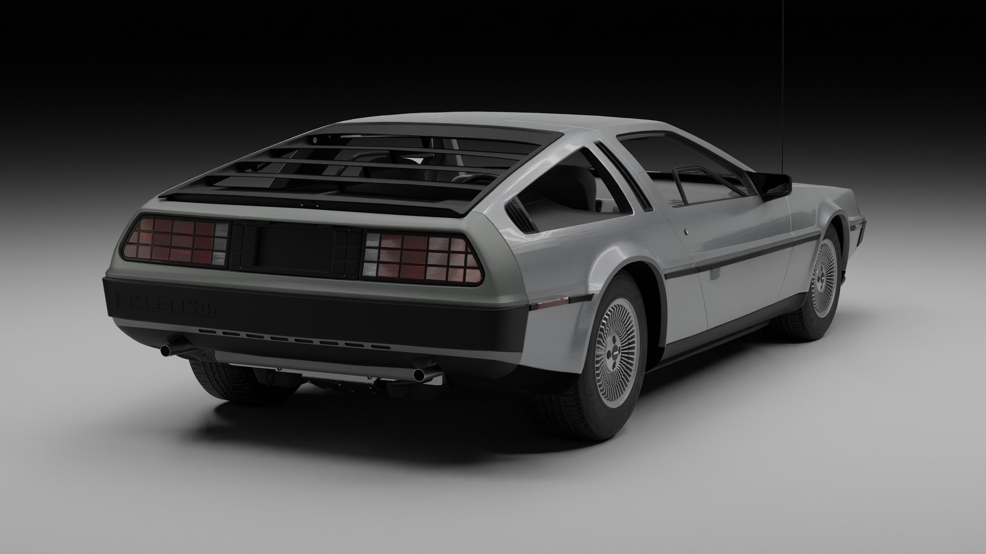 DeLorean DMC-12 3D Model - TurboSquid 2070623
