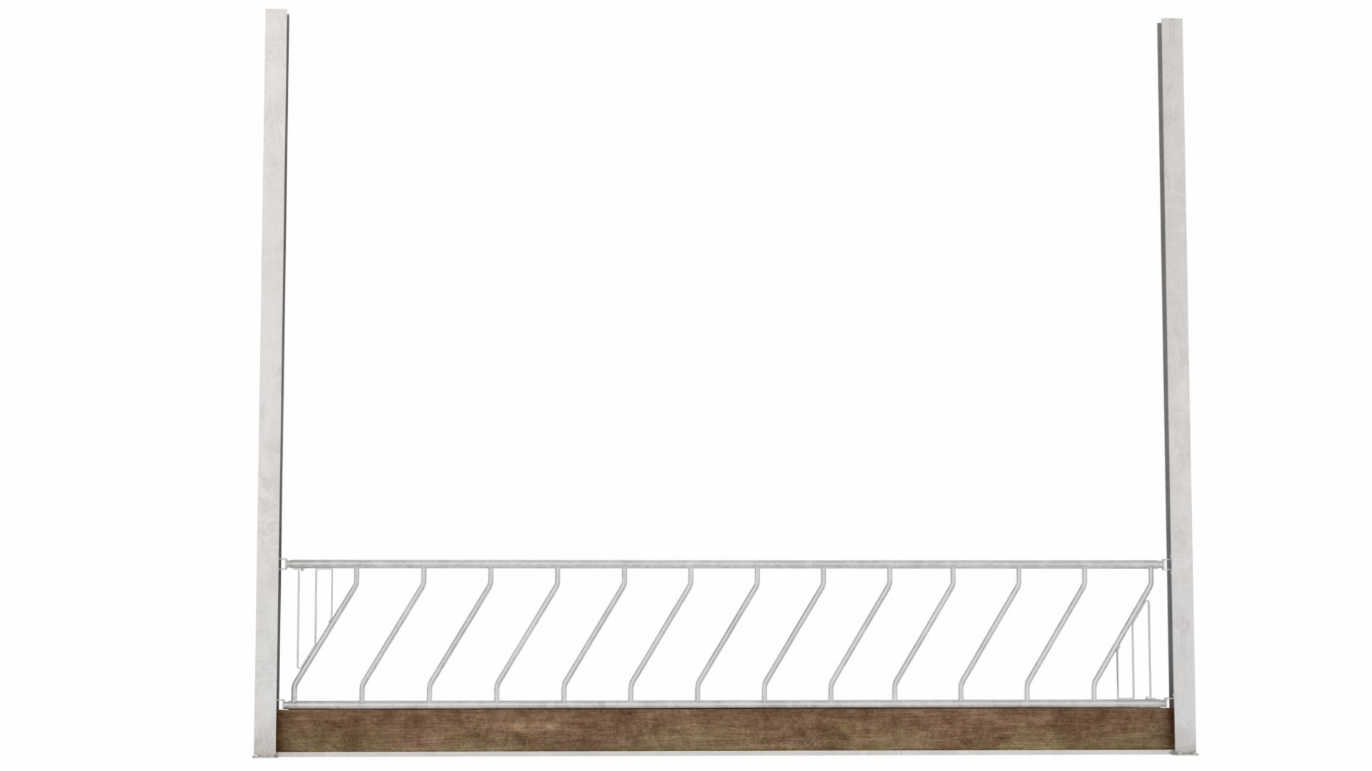 3D Diagonal Farm Feed Barrier 02 Model - TurboSquid 2057296