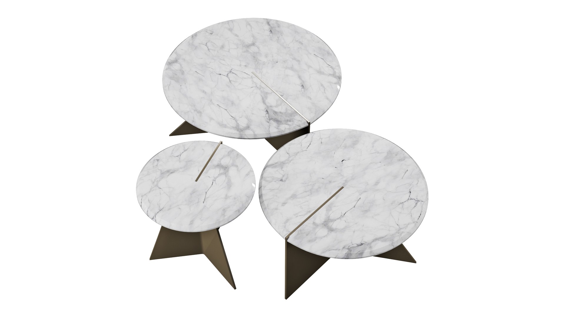 3D Roche Bobois Nenuphar Cocktail Table - TurboSquid 2206897