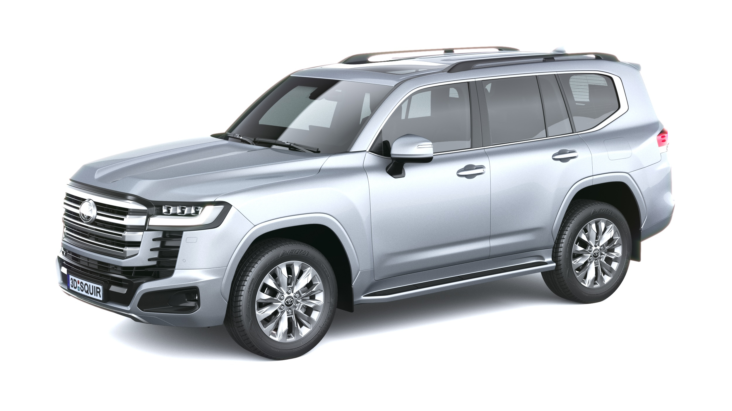 modèle 3D de Toyota Land Cruiser 300 Hybride 2026 - TurboSquid 2519420