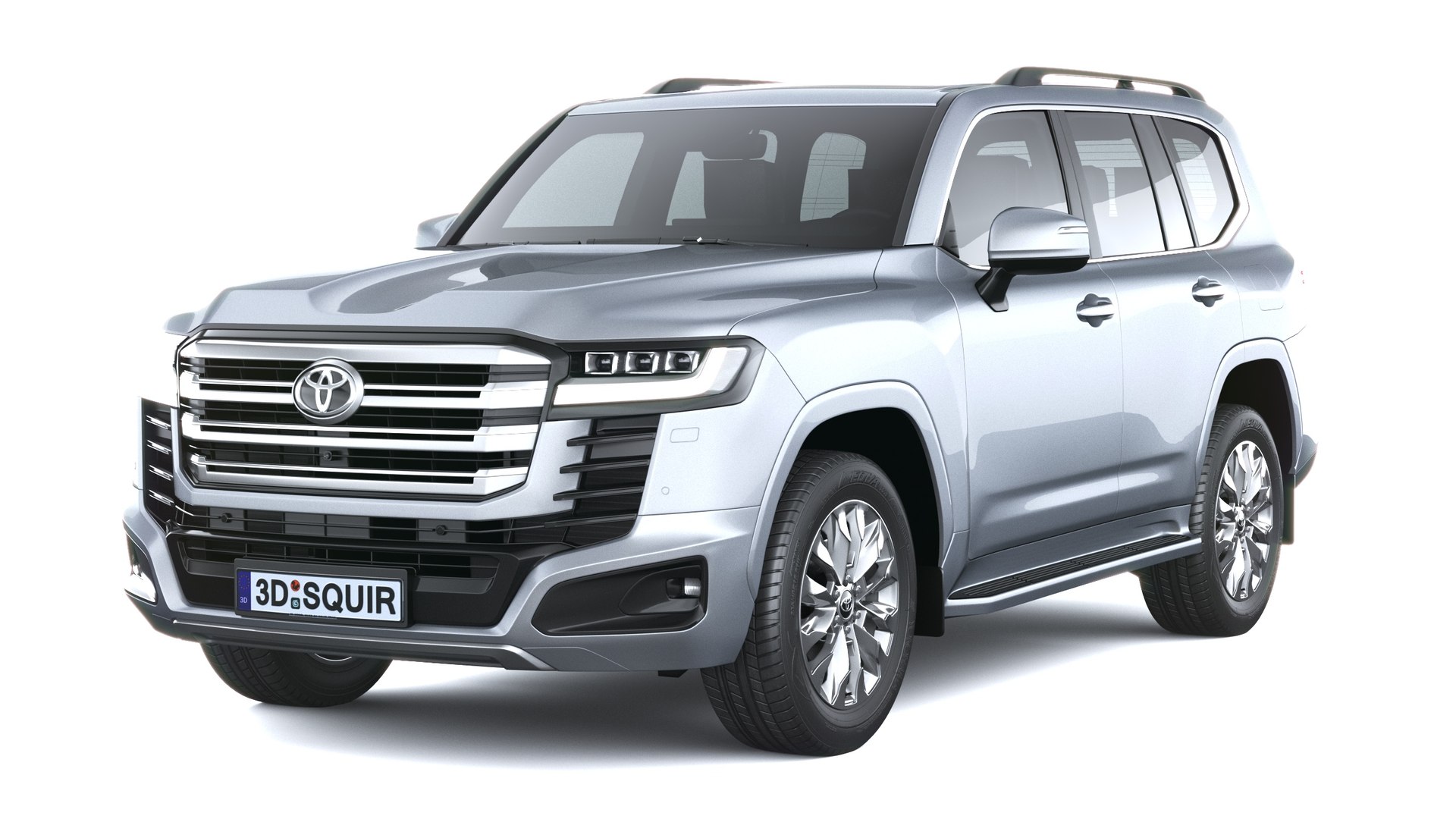 3D Model Toyota Land Cruiser 300 Hybrid 2026 - TurboSquid 2519420