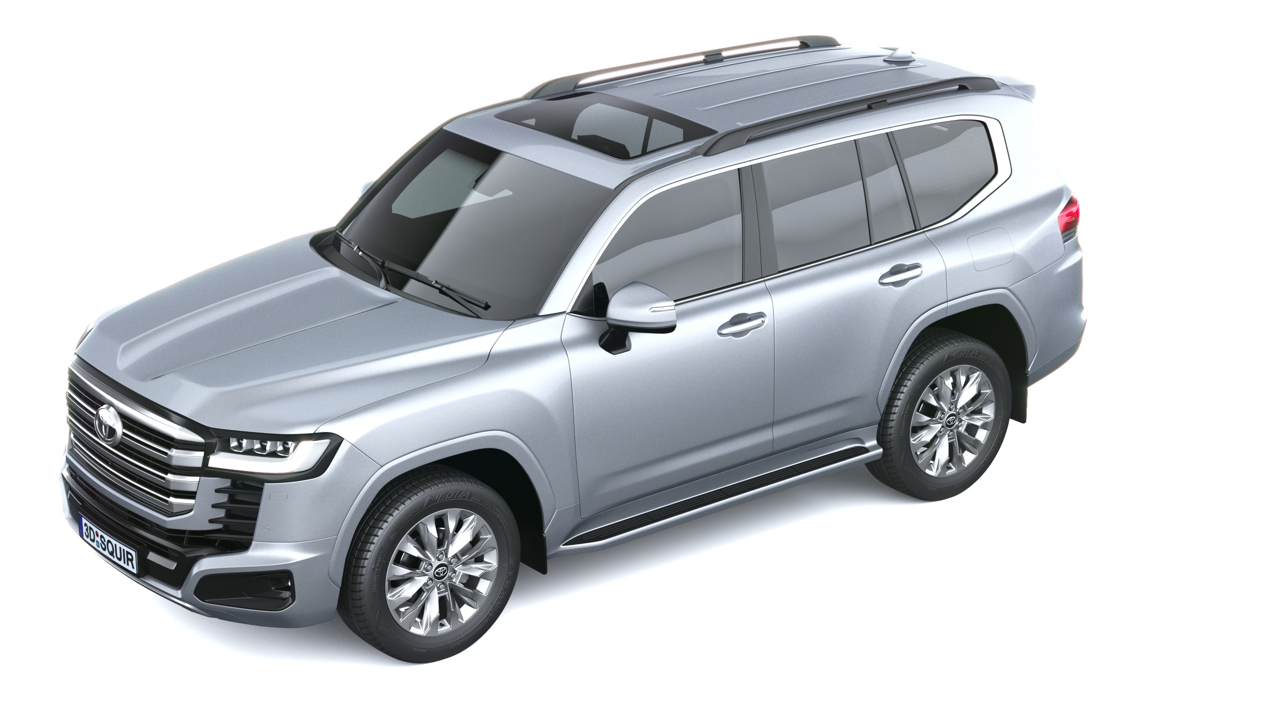 modèle 3D de Toyota Land Cruiser 300 Hybride 2026 - TurboSquid 2519420