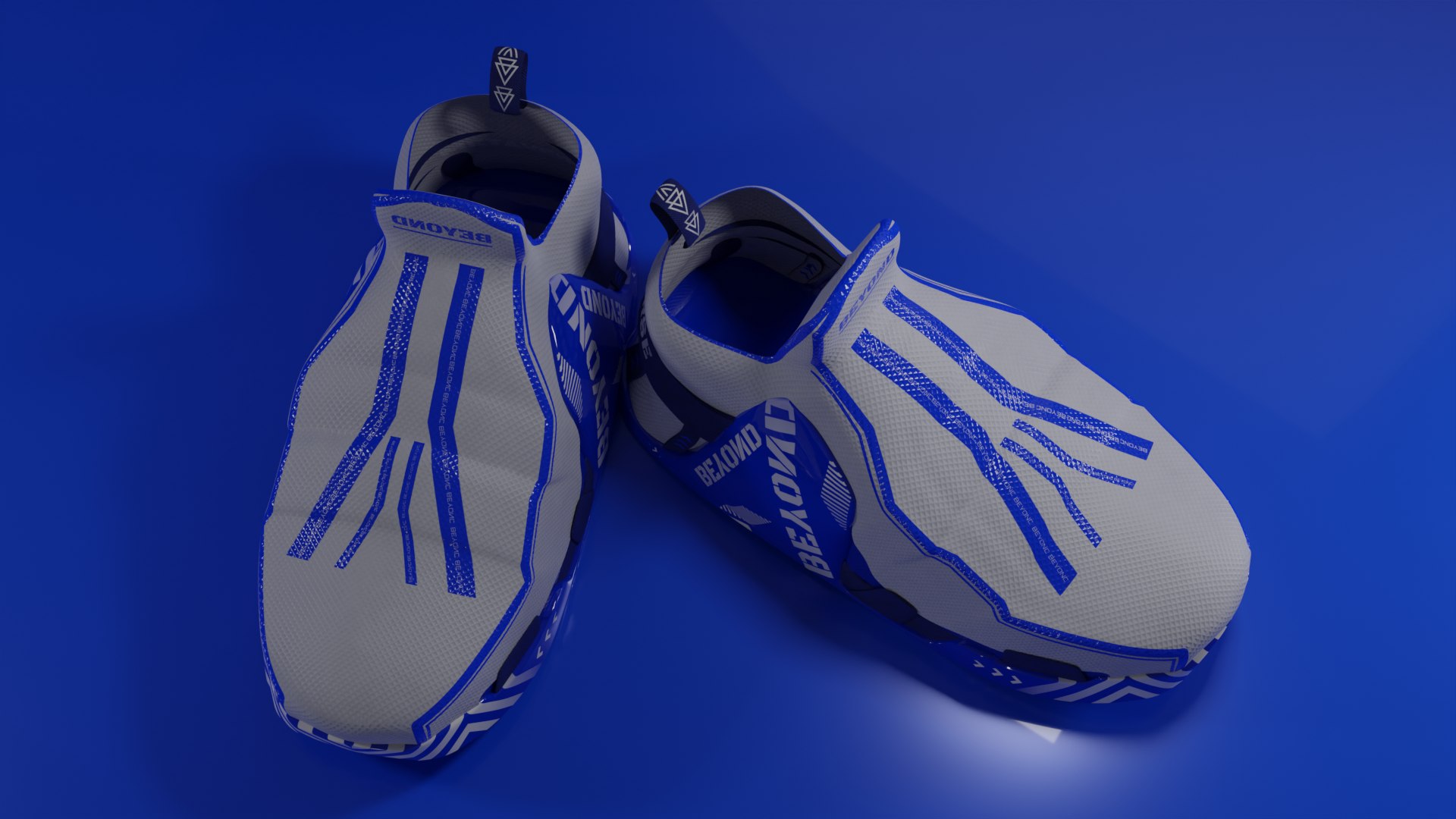 3D Model Futuristic Athletic Shoes - TurboSquid 1945951