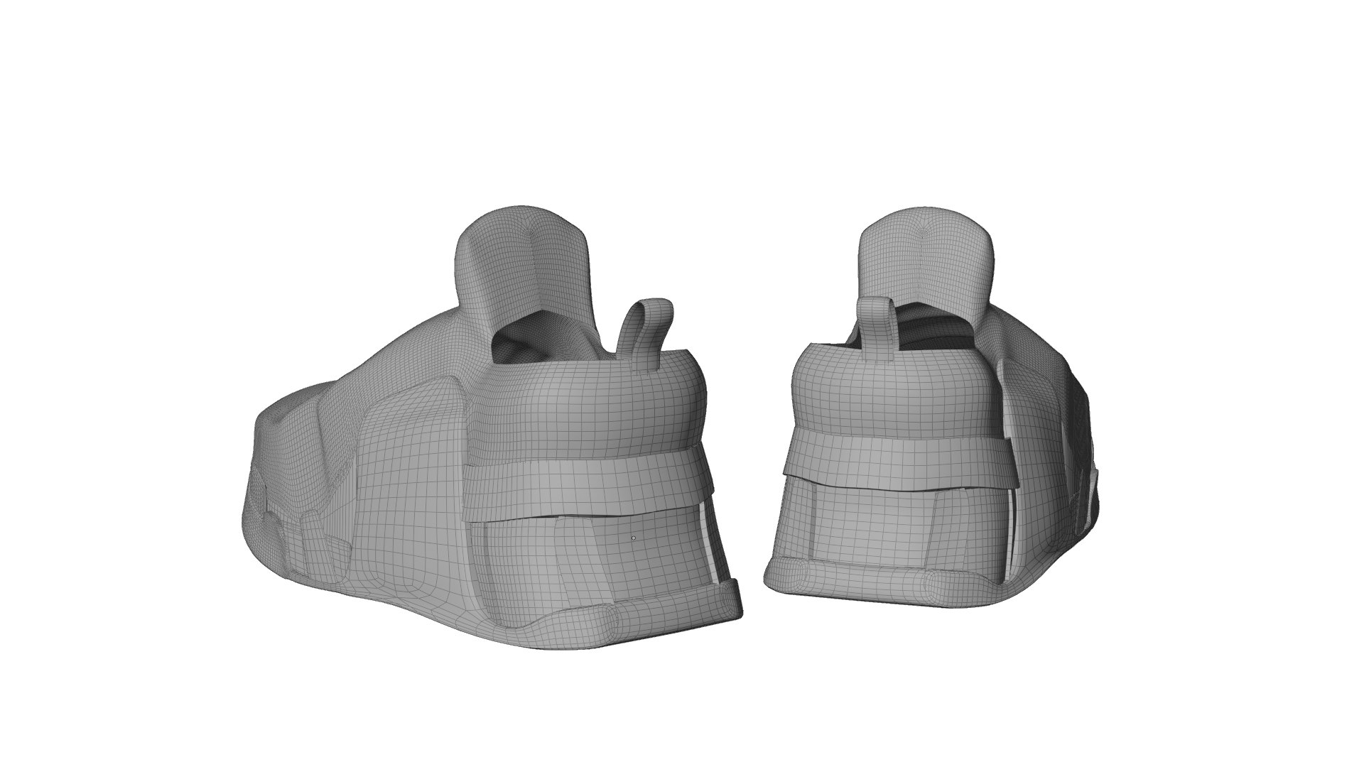 3D Model Futuristic Athletic Shoes - TurboSquid 1945951