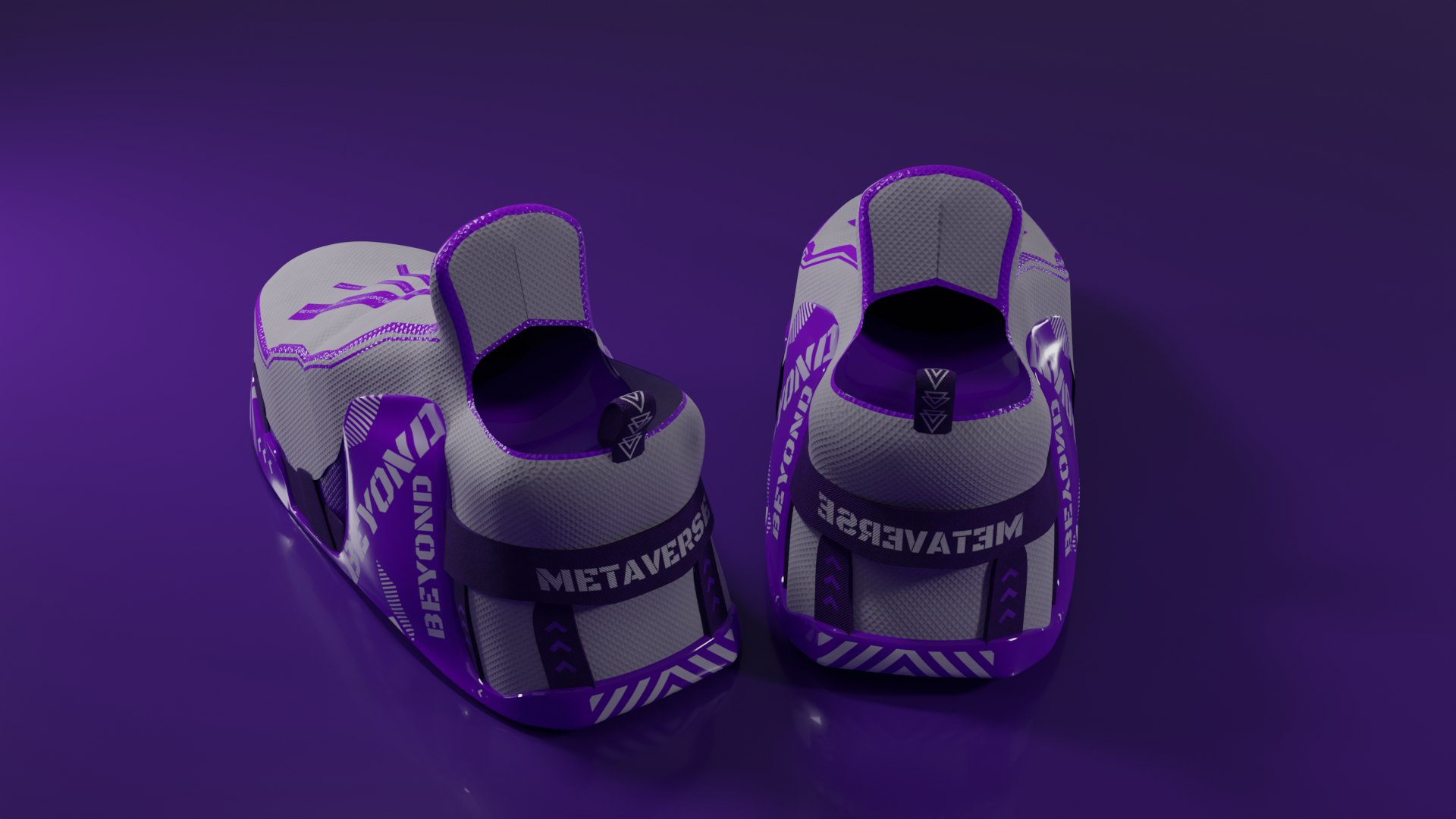 3D Model Futuristic Athletic Shoes - TurboSquid 1945951