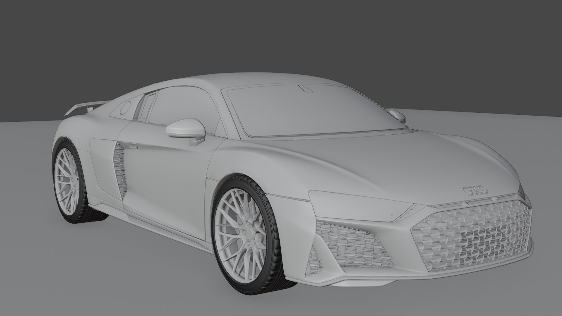 Audi R8 3D Model - TurboSquid 2382055