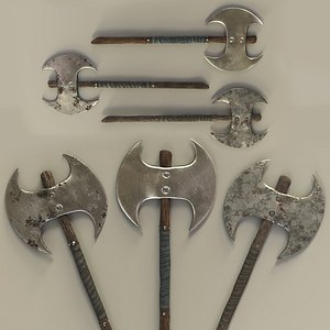 3d morningstar mace model