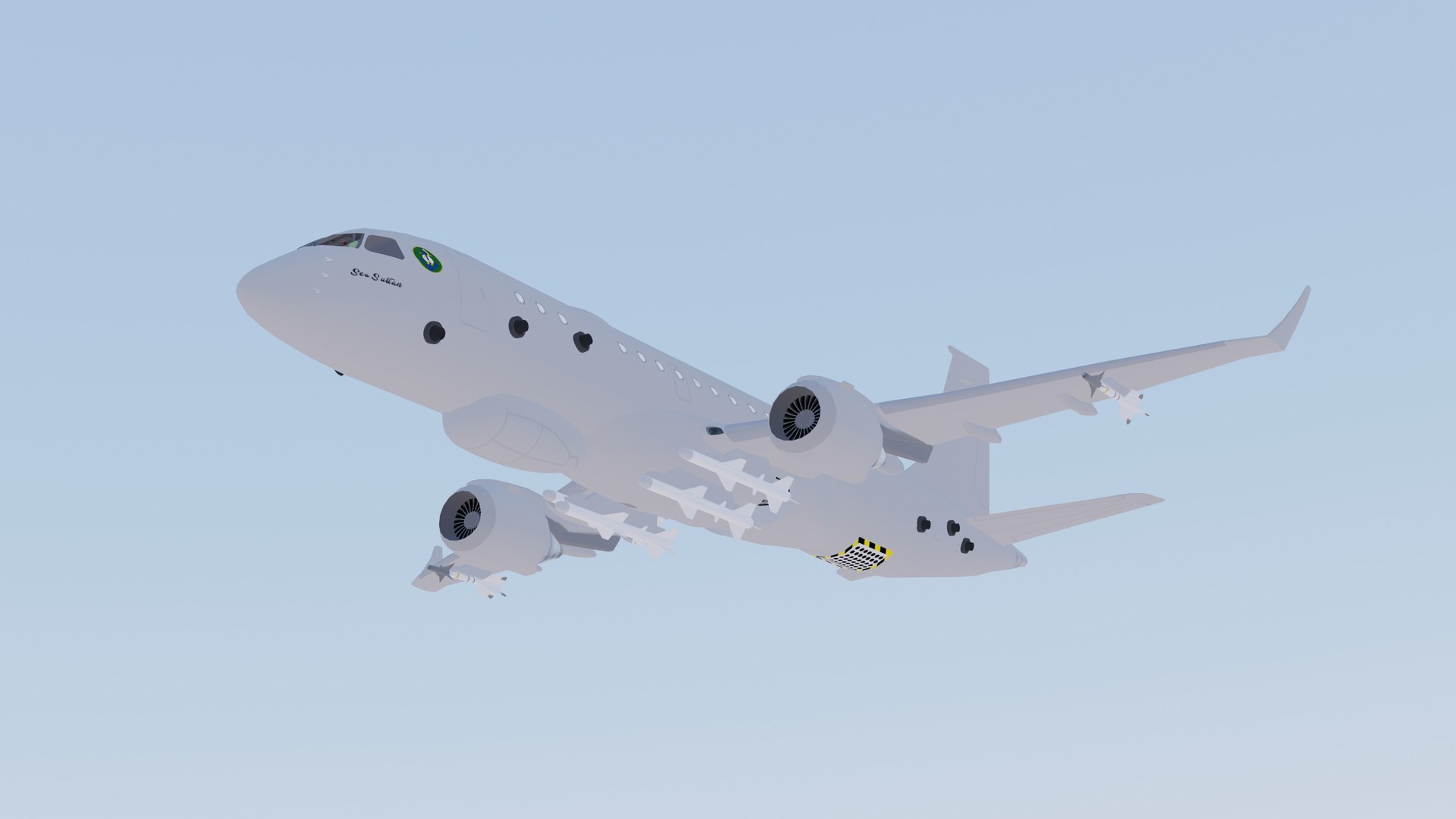 Embraer Sea Sultan 1000 3D - TurboSquid 2060990