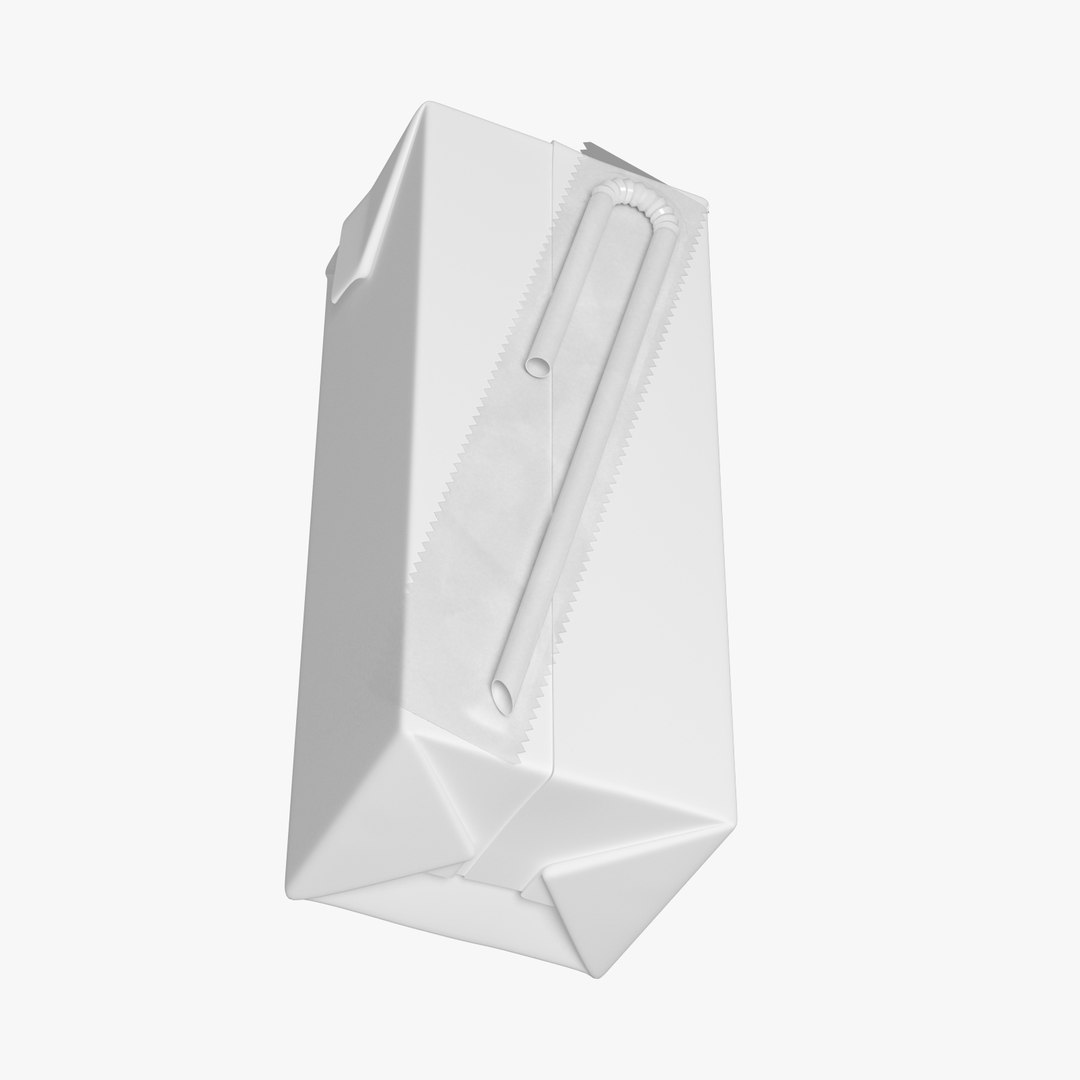 Packaging Beverage 200 Ml 3D Model - TurboSquid 1419911