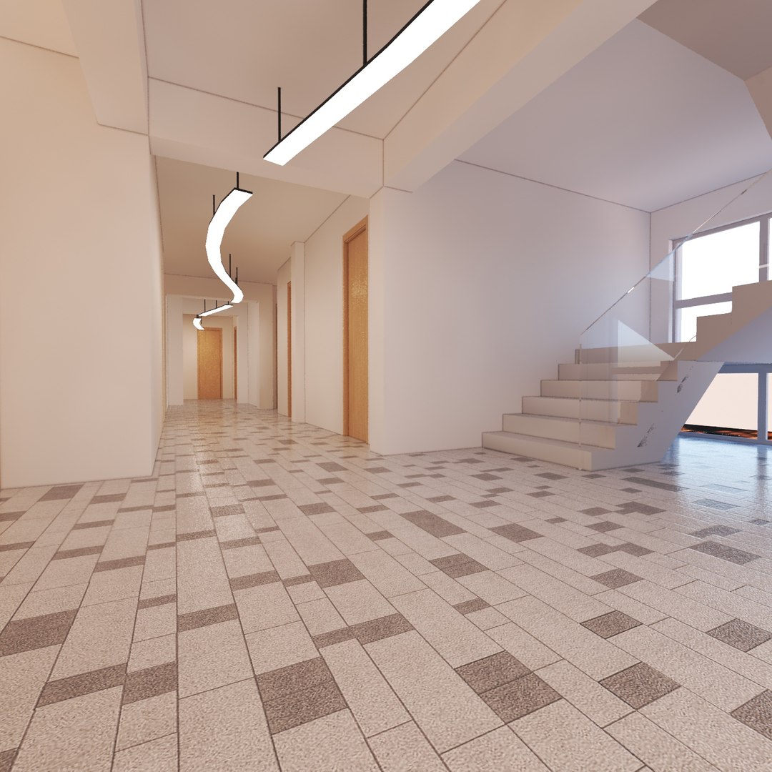 Corridor 3D - TurboSquid 1814220