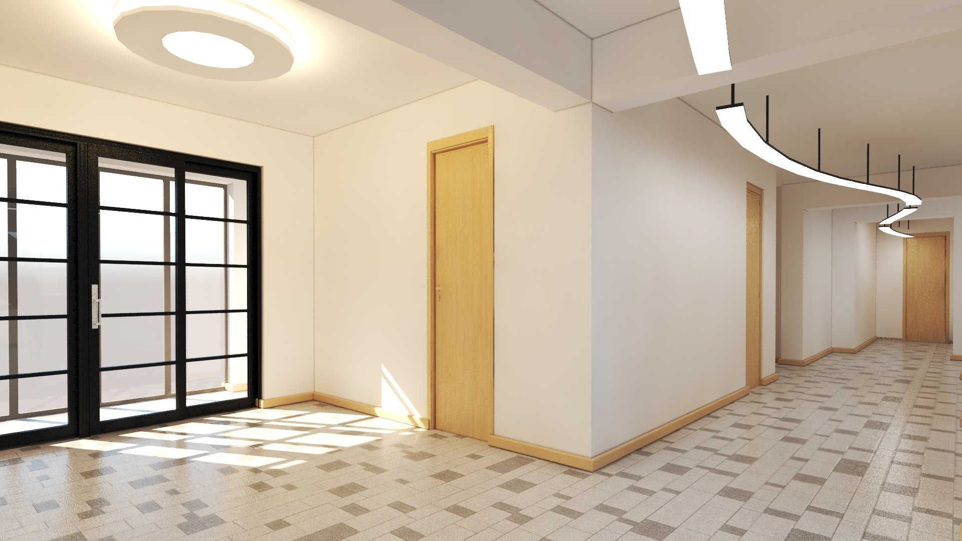 Corridor 3D - TurboSquid 1814220