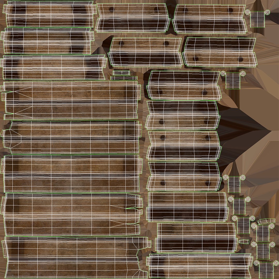 Medieval Table And Bench 3 - 8K PBR Textures Model - TurboSquid 2008587