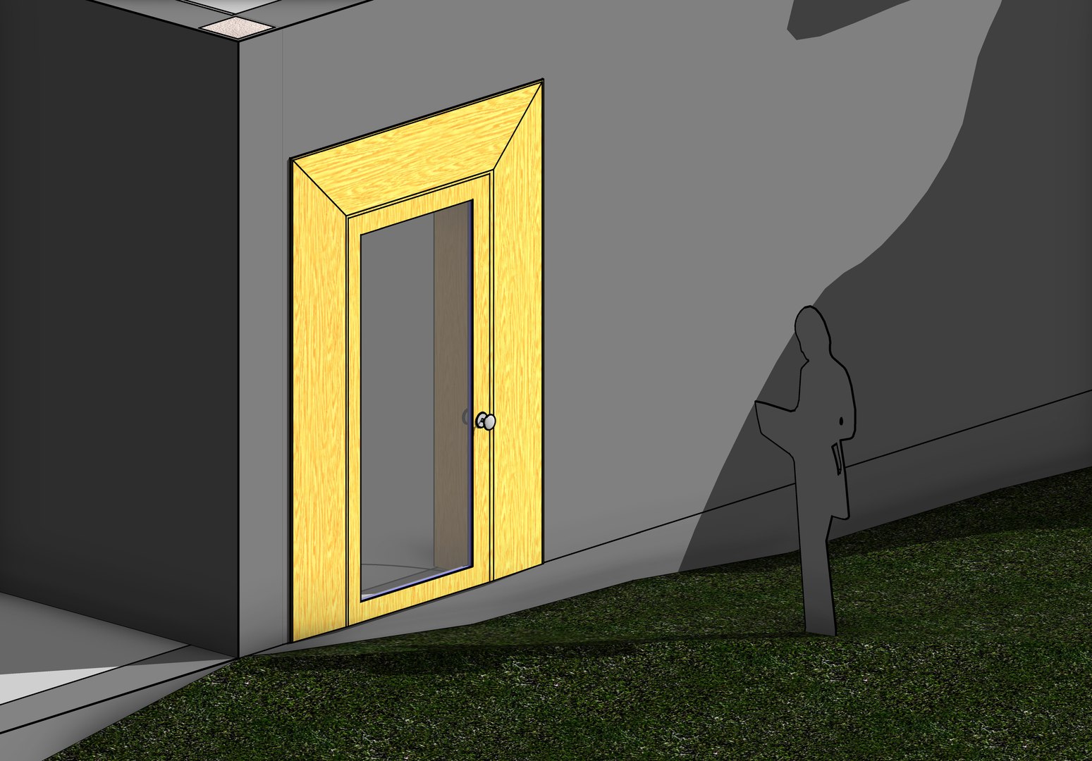 parametric door 3d rfa