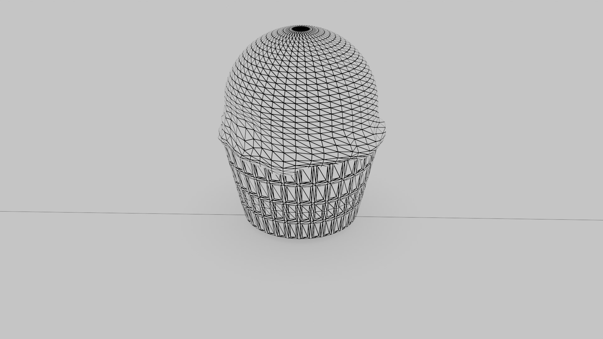 3D Ice Cream And Waffle Model - TurboSquid 2200001