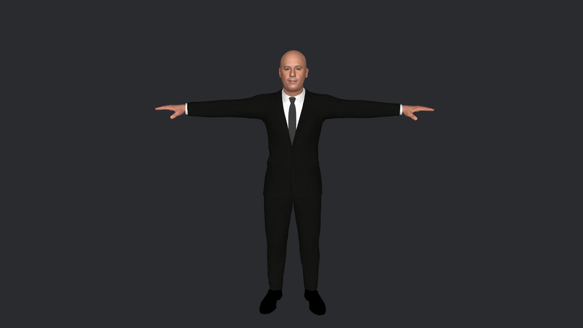 3D Vin Diesel Hyper Realistic Full Body Fully Rigged 3D Character Model ...