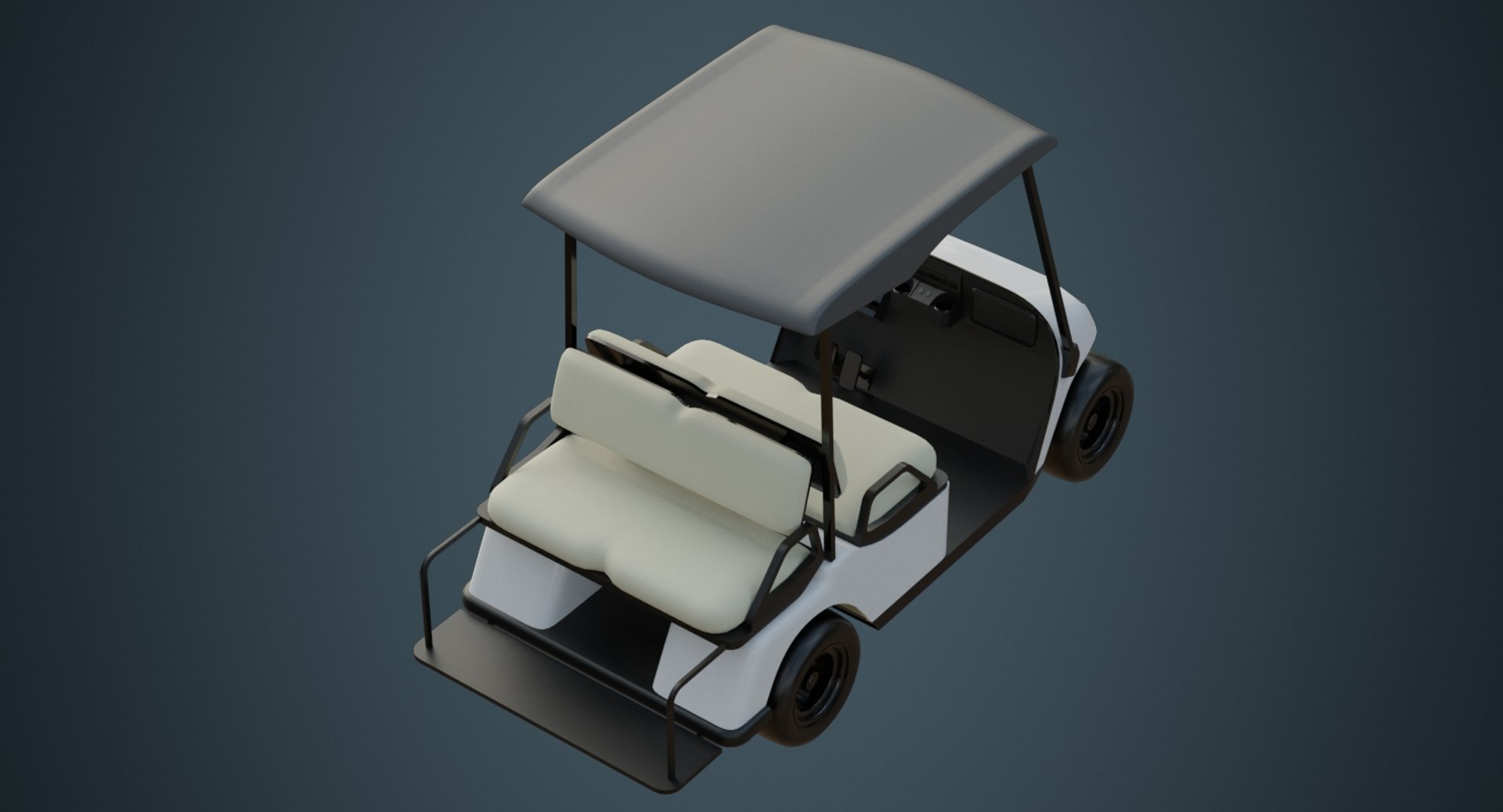 3D Golf Cart - TurboSquid 1465379