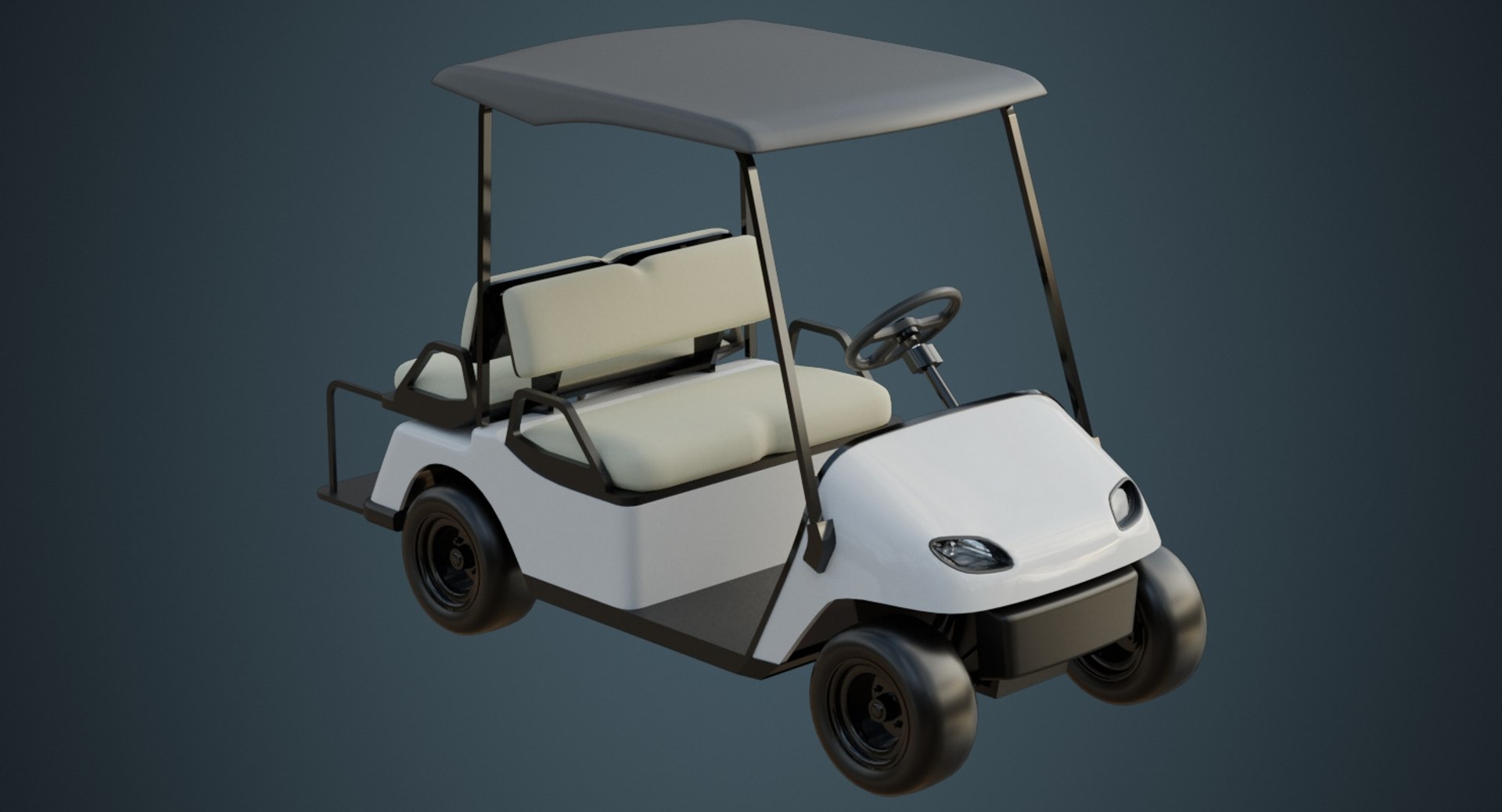 3D Golf Cart - TurboSquid 1465379