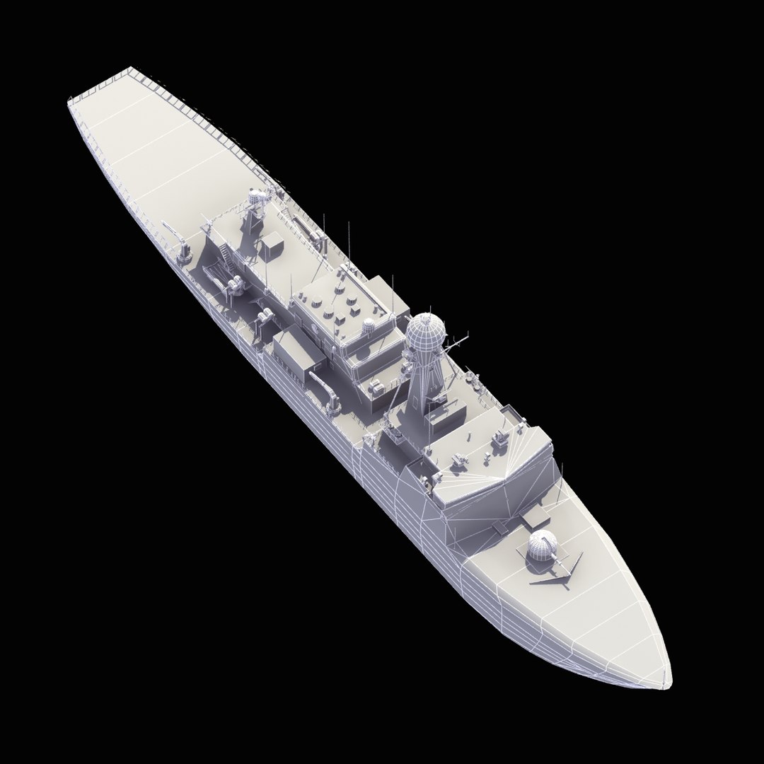 thetis class 3d max