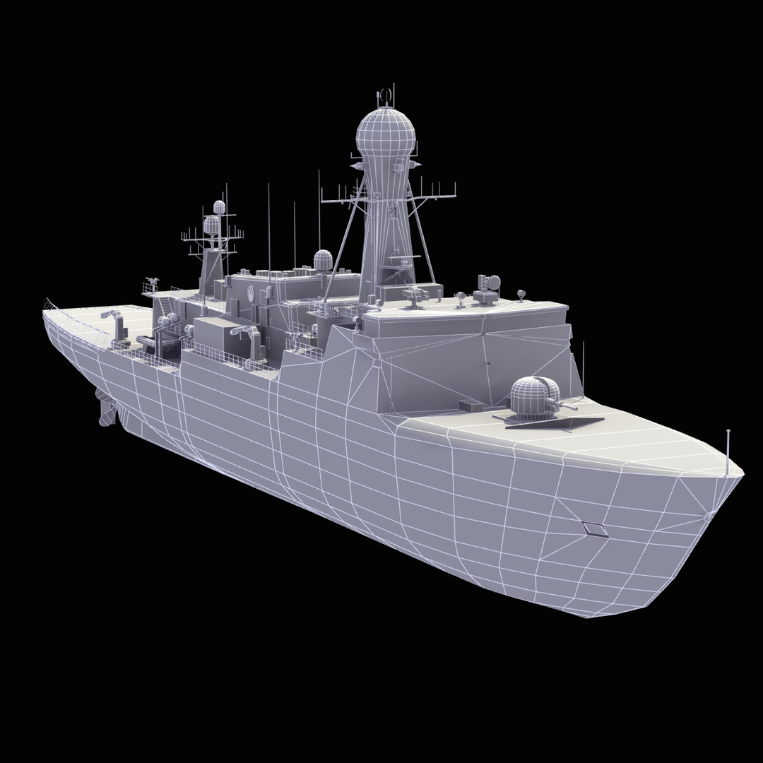 thetis class 3d max