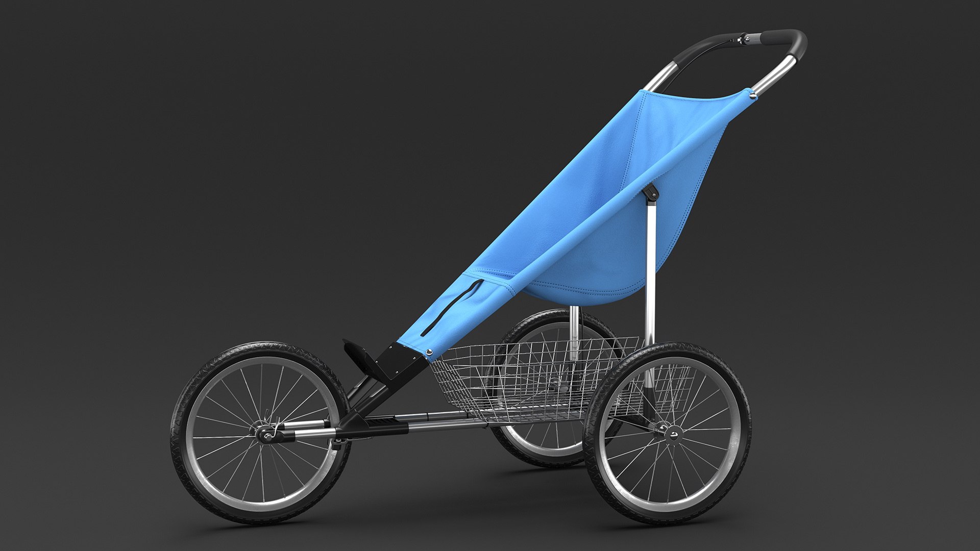 Running Stroller 3D Model - TurboSquid 2148575